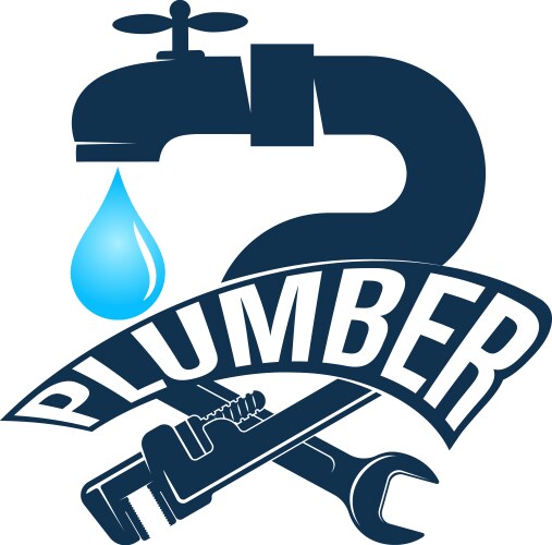 Repair plumbing symbol Royalty Free Vector Image