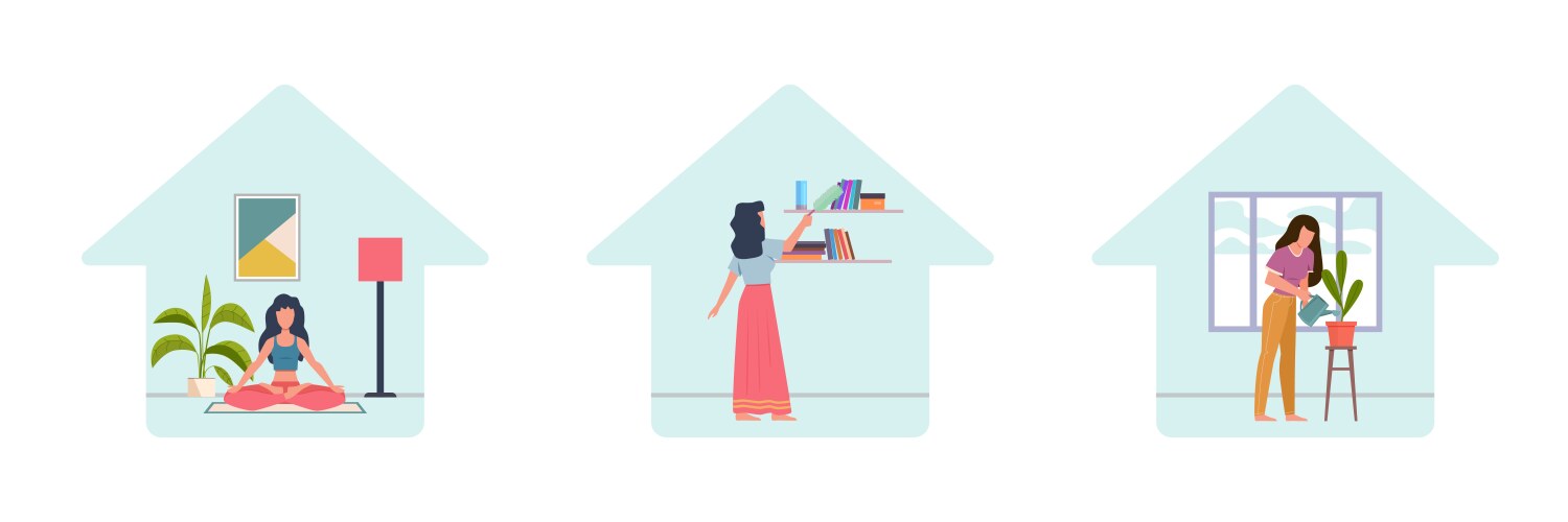 Self Isolation Vector Images (over 45,000)