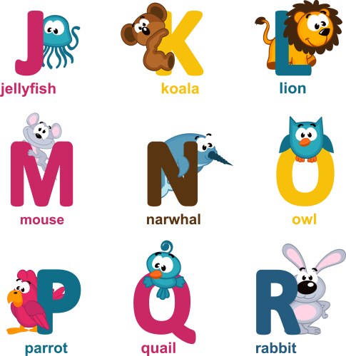 Animal Alphabet R Vector Images (over 790)