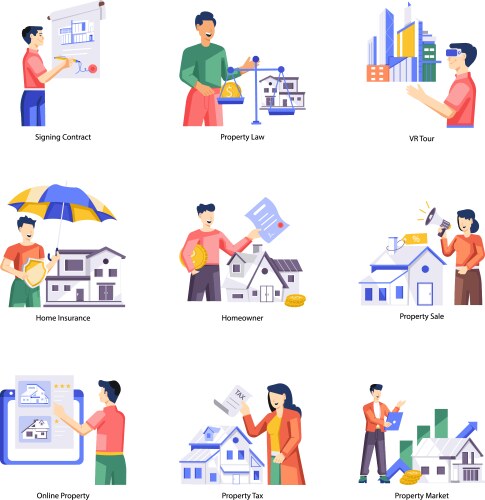 Homeowners Vector Images (over 1,700)