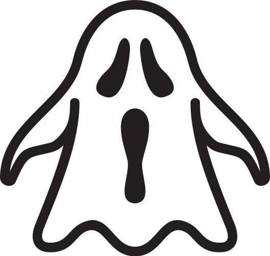 Cute Ghost Shapes Vector Images (over 1,500)