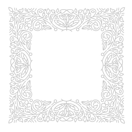 Linear frames design template Royalty Free Vector Image