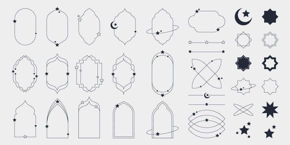 Islamic Border Art Vector Images (over 15,000)