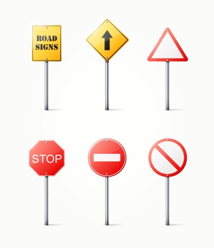 Road Safety Signs Vector Images (over 71,000)