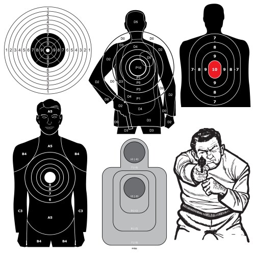 Shooting Target Vector Images (over 31,000)