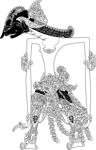 Puntadewa Royalty Free Vector Image - VectorStock