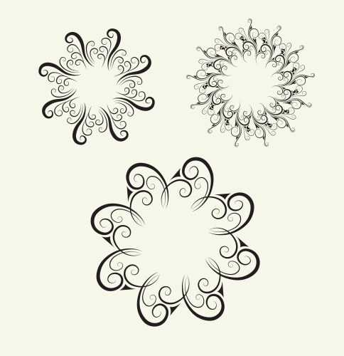 Design elements Royalty Free Vector Image - VectorStock