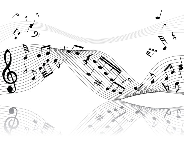 Musical notes Royalty Free Vector Image - VectorStock