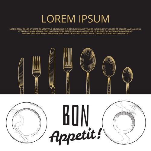 Kitchen tools seamless pattern sketch cooking Vector Image
