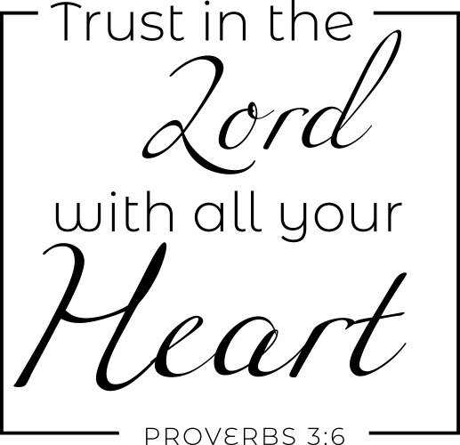 Christian typography lettering and biblical Vector Image
