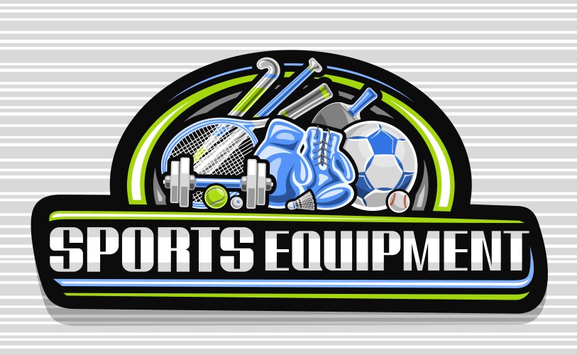 Logo for sport shop Royalty Free Vector Image - VectorStock
