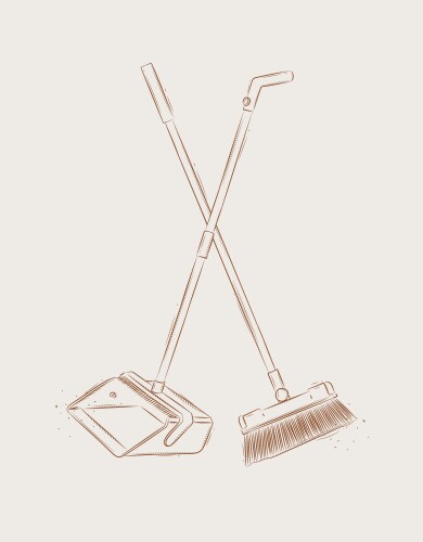 Broom and Dustpan Vector Images (over 5,700)
