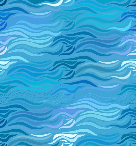 Simple seamless light wave pattern Royalty Free Vector Image