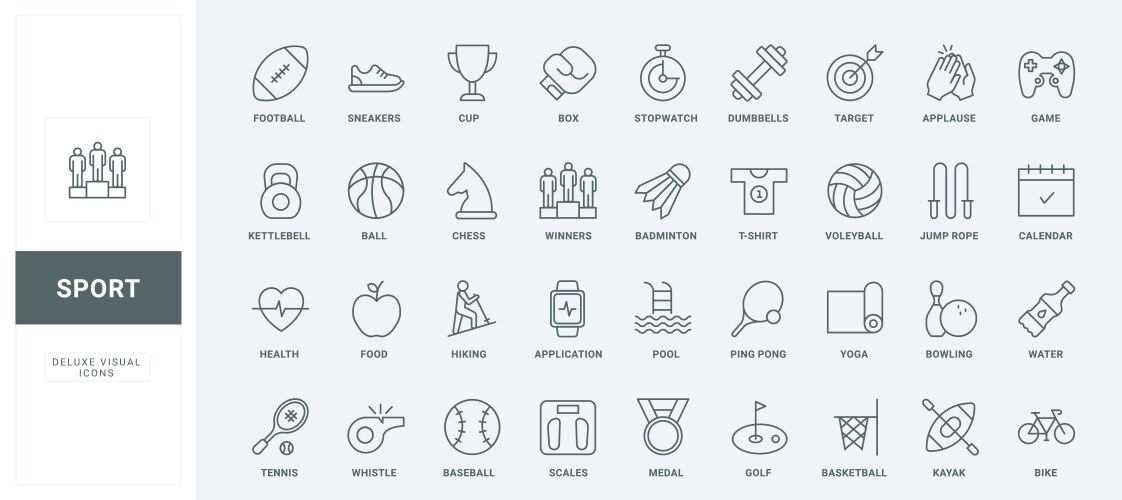 Pictogram Sport Vector Images (over 21,000)