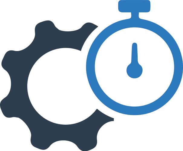 Efficiency icon Royalty Free Vector Image - VectorStock