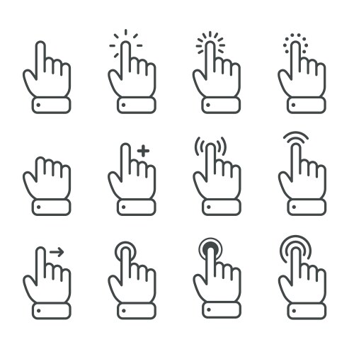 Wait Hand Gestures Vector Images (over 590)