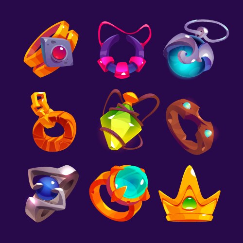 Ring toss Royalty Free Vector Image - VectorStock