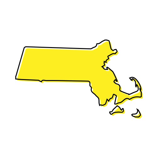 Massachusetts Map Vector Images (over 1,900)