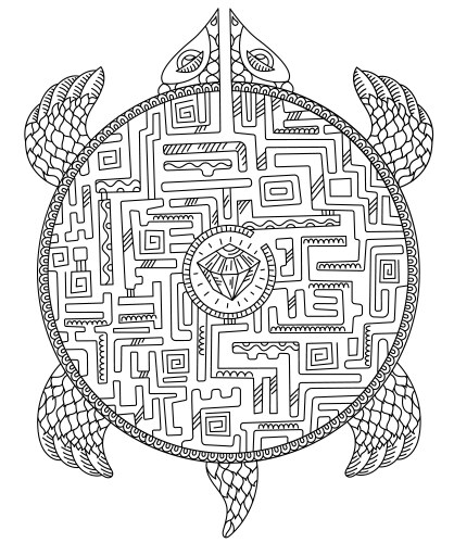 Maze Outline Vector Images (over 5,800)