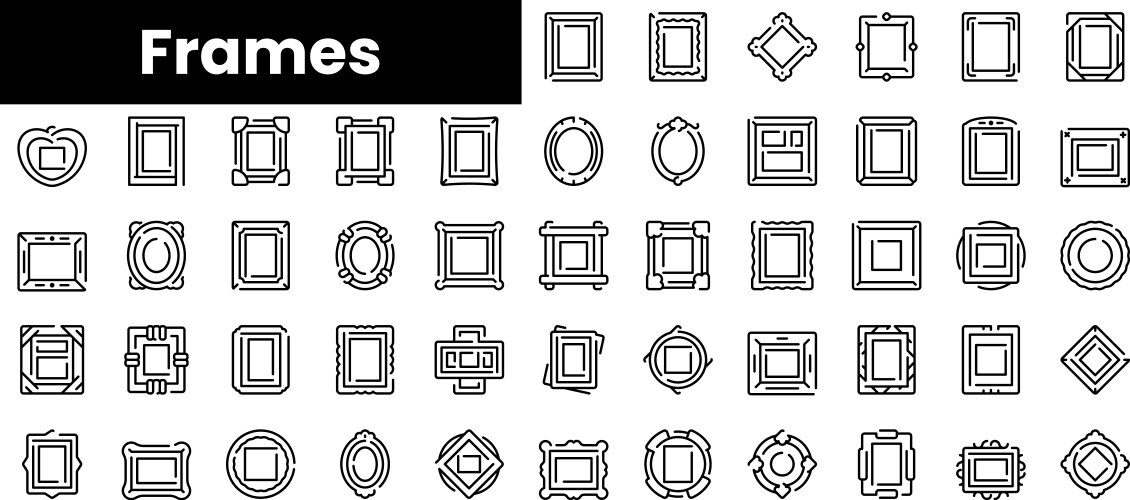 Thin Line Border Vector Images (over 15,000)