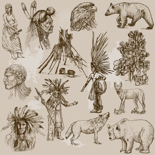 Native American Bear Vector Images (over 580)