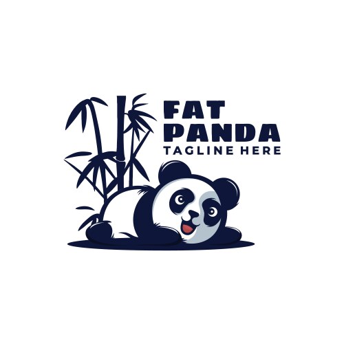 Fat Panda Vector Images (over 700)