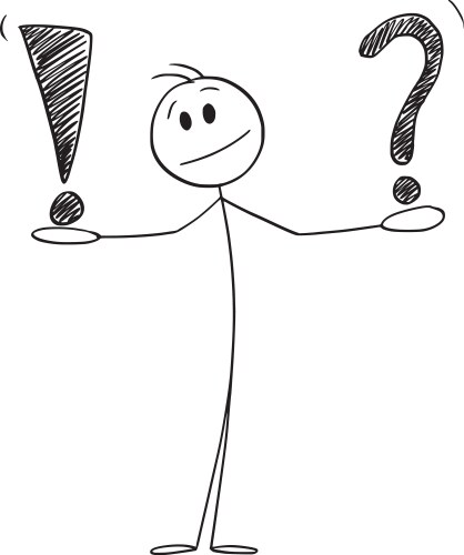 Confused Stickman Vector Images (over 440)