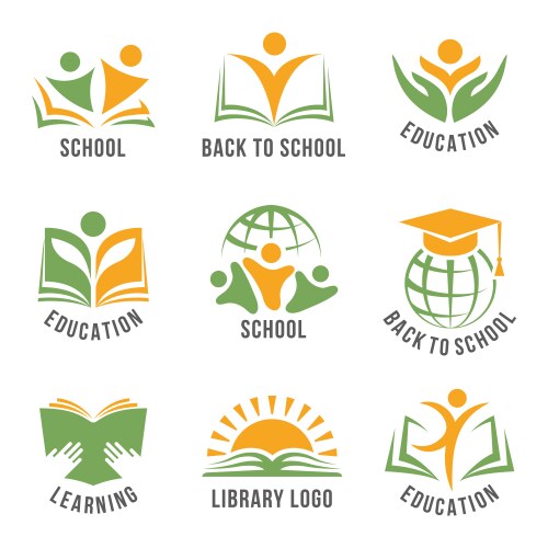 School logo Vector Images & Graphics for Commercial Use | VectorStock