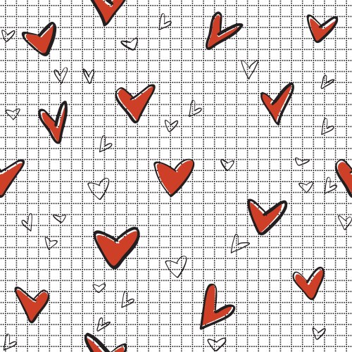 Heart Seamless Pattern Vector Images (over 100,000)