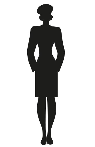 Female Soldier Silhouette Vector Images (over 370)