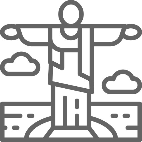 Brazil Statue Icon Vector Images (over 970)