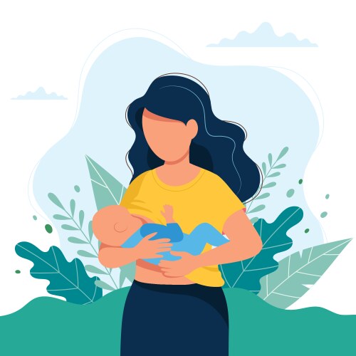 Breastfeeding Cartoon Nursing Vector Images (over 780)
