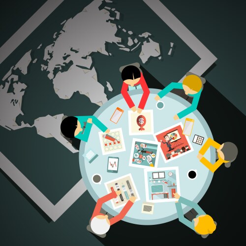 Top View Man Sitting Vector Images (over 920)