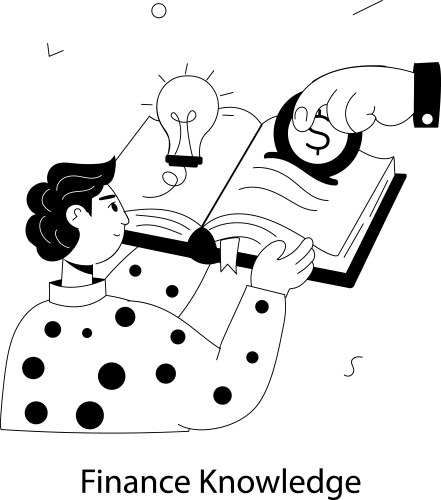 Business knowledge Royalty Free Vector Image - VectorStock