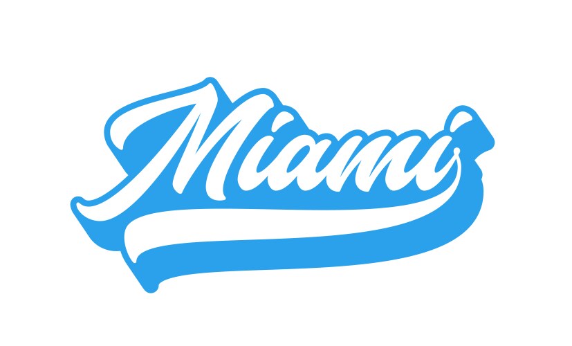 Miami Font Vector Images (over 220)