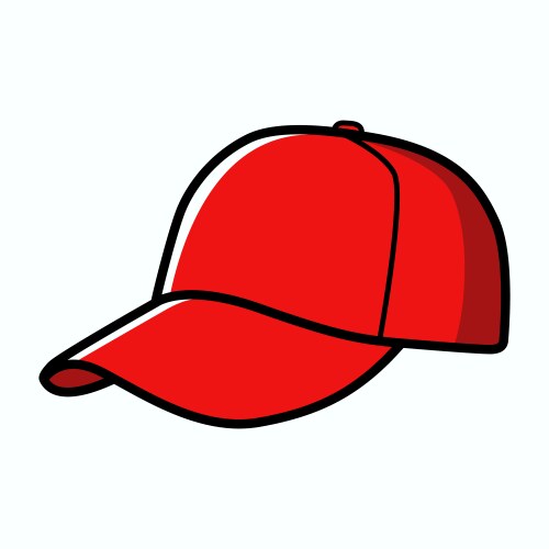 Yellow baseball cap icon Royalty Free Vector Image