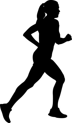 Track and Field Black White Vector Images (over 390)