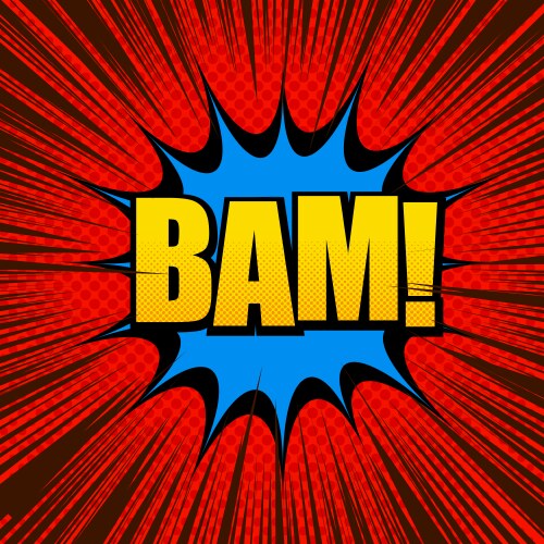 Comic Book Bam Vector Images (over 490)