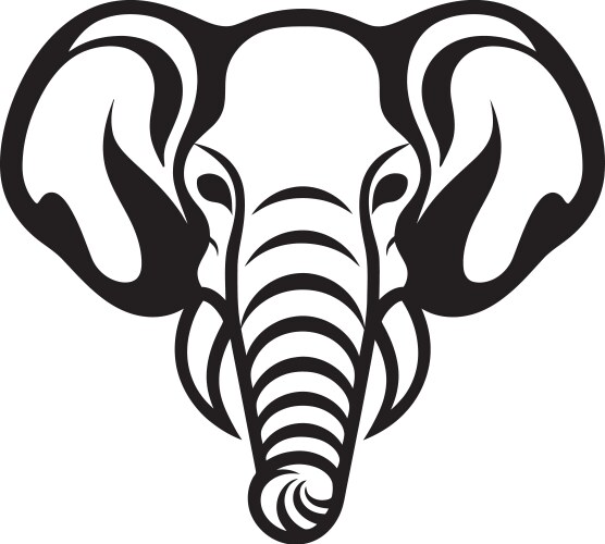 Elephant intelligence from problem solving Vector Image