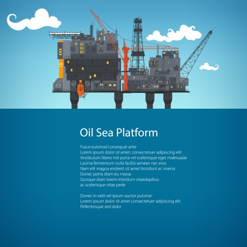Offshore Oil Platform Vector Images (over 2,600)