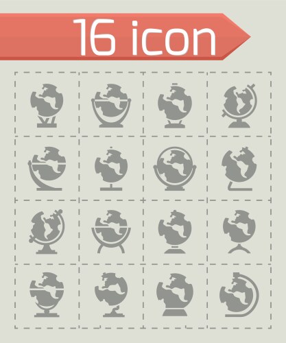 Australia icon set Royalty Free Vector Image - VectorStock