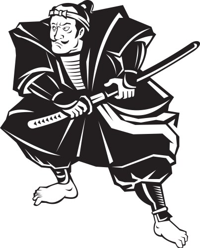 Samurai Warrior Vector Images (over 12,000)