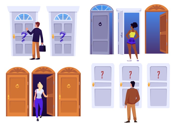 Girl Close Door Vector Images (over 460)