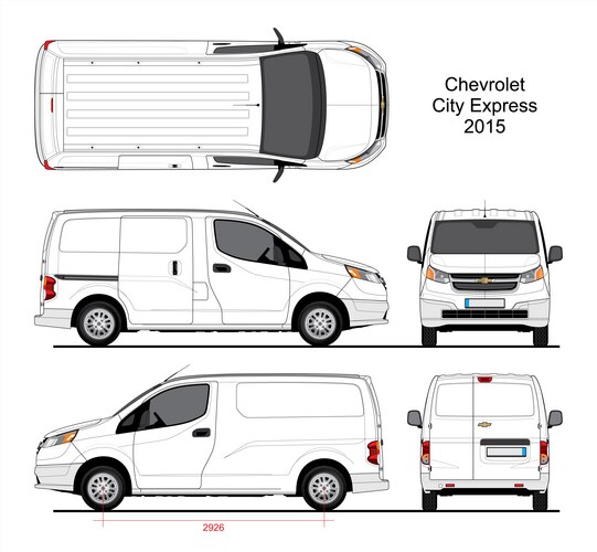 Van Blueprint Vector Images (over 750)