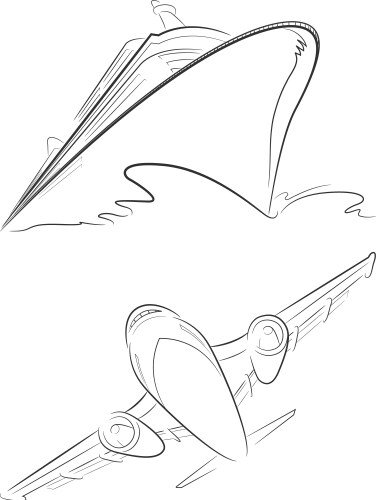 Ship Outline Vector Images (over 120,000)