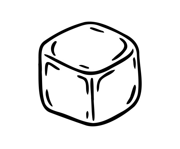 Ice Cube Line Drawing Vector Images (over 430)