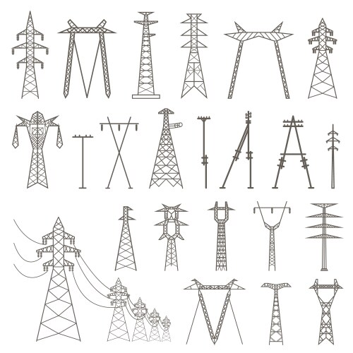 Powerline Vector Images (over 560)