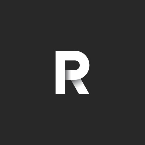 Letter R Bold Vector Images (over 1,600)