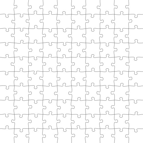 Jigsaw Template Puzzle Vector Images (over 16,000)