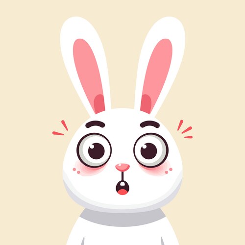 Cartoon rabbit eye Vector Images & Graphics for Commercial Use ...